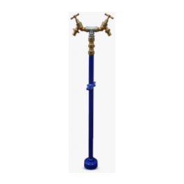 1" Bib Tap Double Head Contractors Standpipe