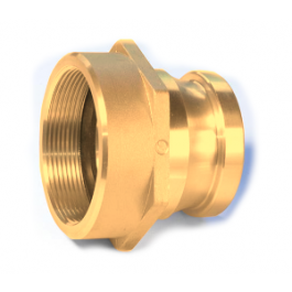 GUN METAL MALE TO FEMALE BSP ADAPTOR - INSTANTANEOUS HOSE COUPLING