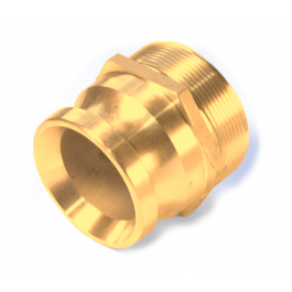 GUN METAL MALE TO MALE BSP ADAPTOR - INSTANTANEOUS HOSE COUPLING